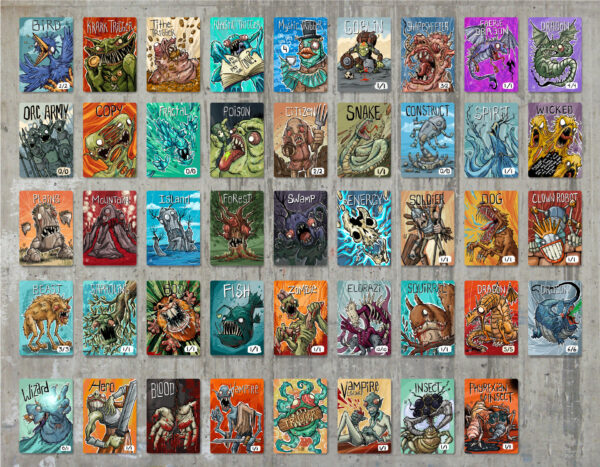 Custom Magic Tokens X 12 - ChumpTokens.com